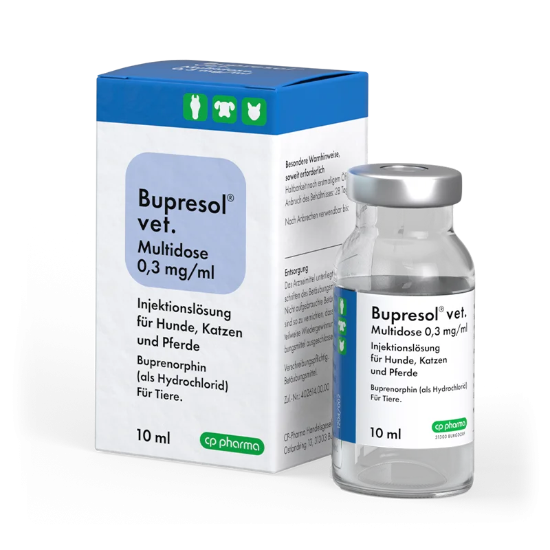 Bupresol vet. Multidose 0,3 mg/ml, 10 ml | 1204
