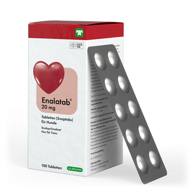 Enalatab 20 mg, 100 Tabletten | 3202