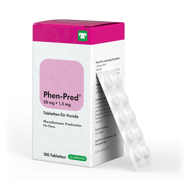 Phen-Pred 50 mg + 1,5 mg, 100 Tabletten | 103