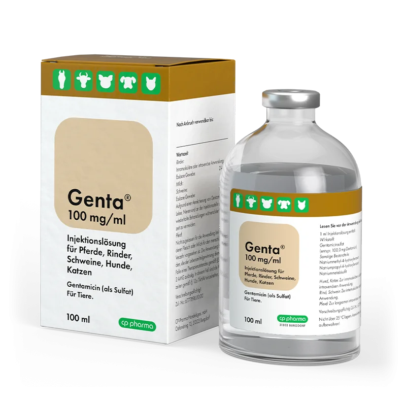 Genta 100 mg/ml Inj.-Lsg., 100 ml | 339