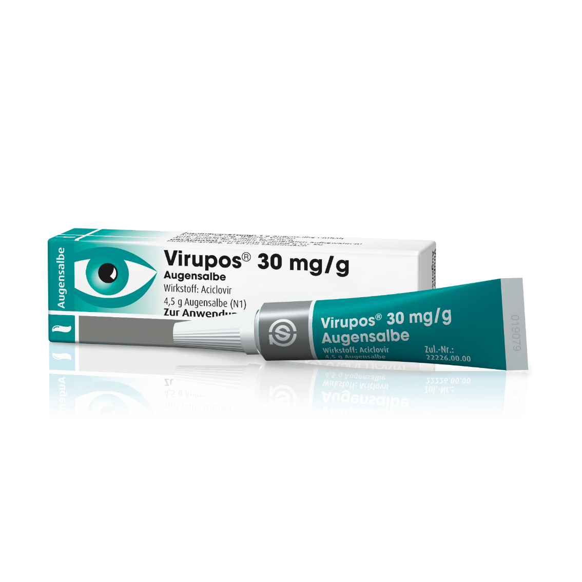 VIRUPOS Augensalbe, 4,5 g | 3478