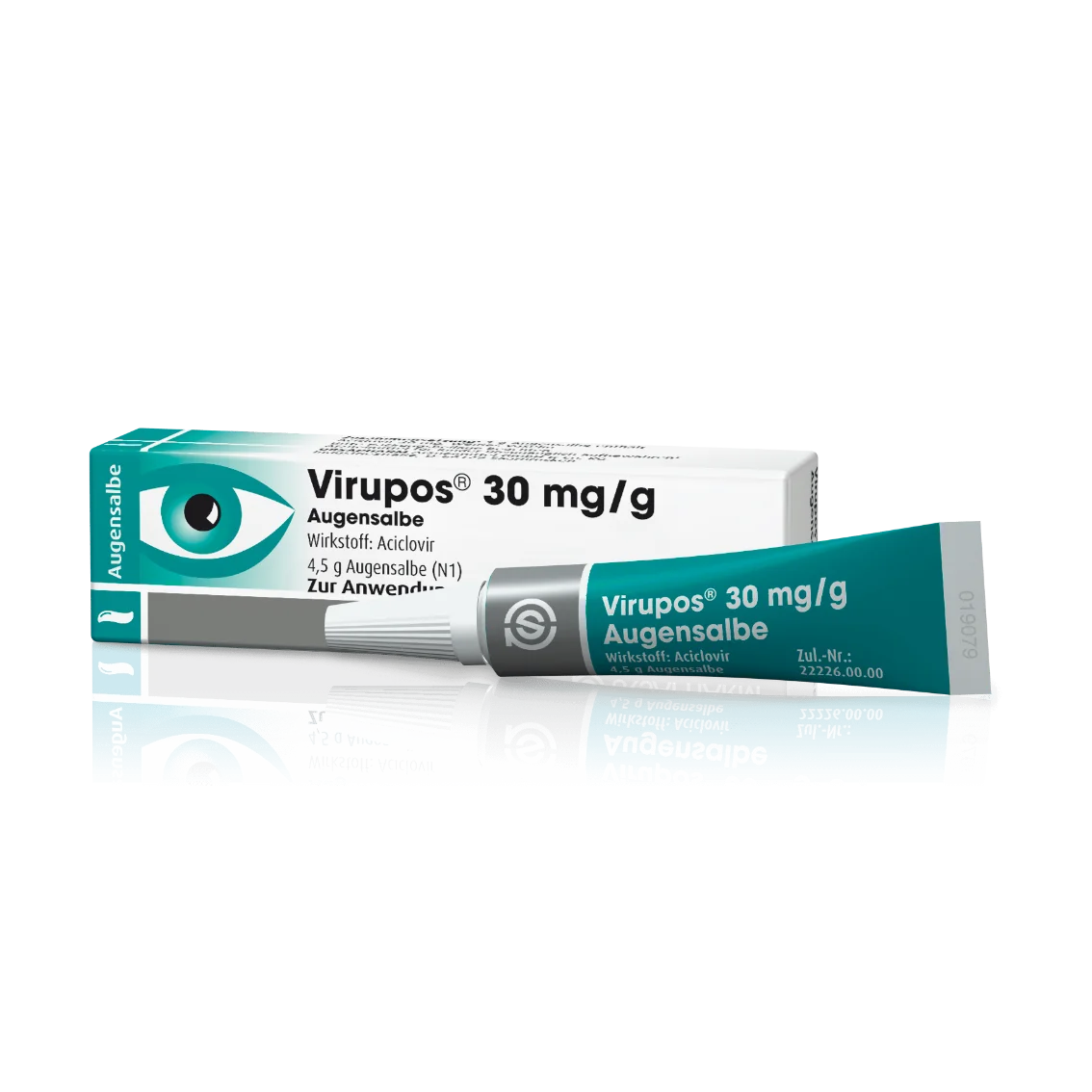 VIRUPOS Augensalbe, 4,5 g | 3478