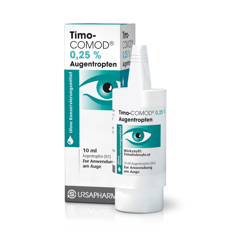 TIMO-COMOD 0,25 % Augentropfen, 10 ml | 3474