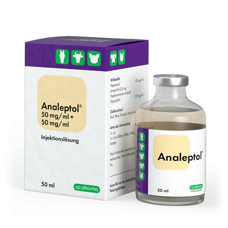 Analeptol 50 mg/ml + 50 mg/ml, 50 ml | 1244