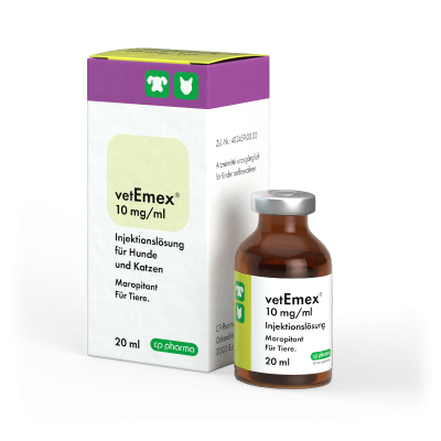 vetEmex 10 mg/ml Injektionslösung für Hunde und Katzen, 20 ml | 3254